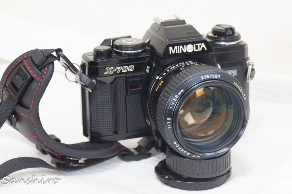 MINOLTA New X-700 － ミノルタ ニューX-700 － ミノルタのMF一眼フィルムカメラの完成形